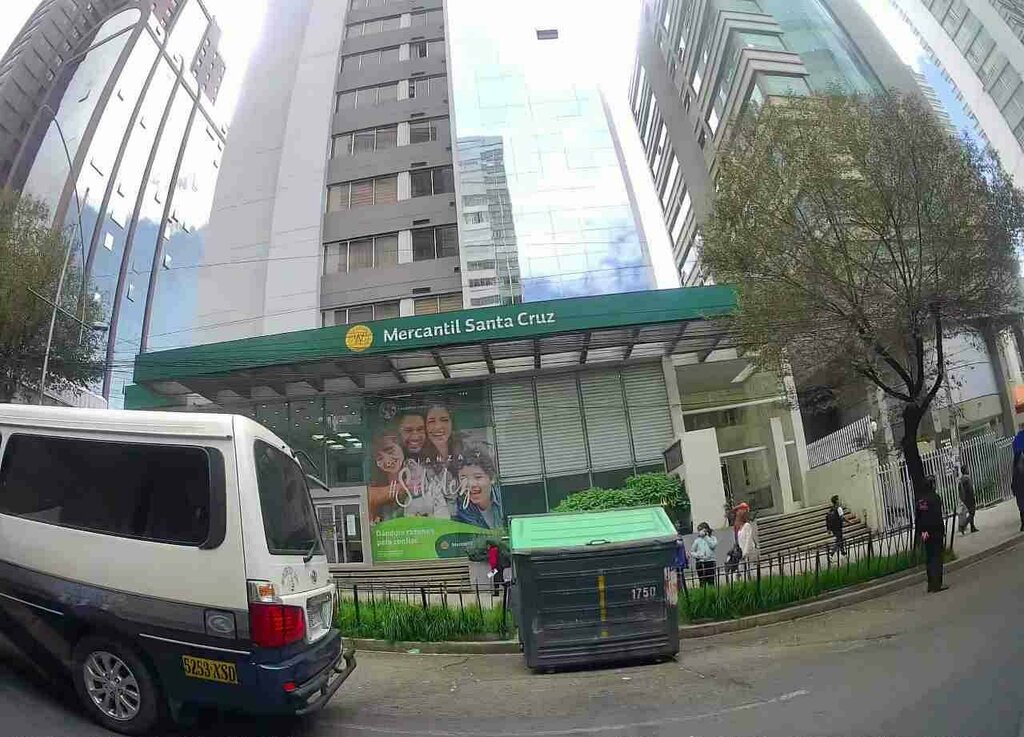 Banka Banco Mercantil Santa Cruz, La Paz, foto