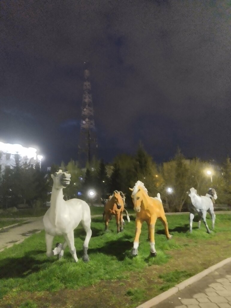 Anıt, heykel J. Jabaev's Sculpture, Petropavl (Petropavlovsk), foto