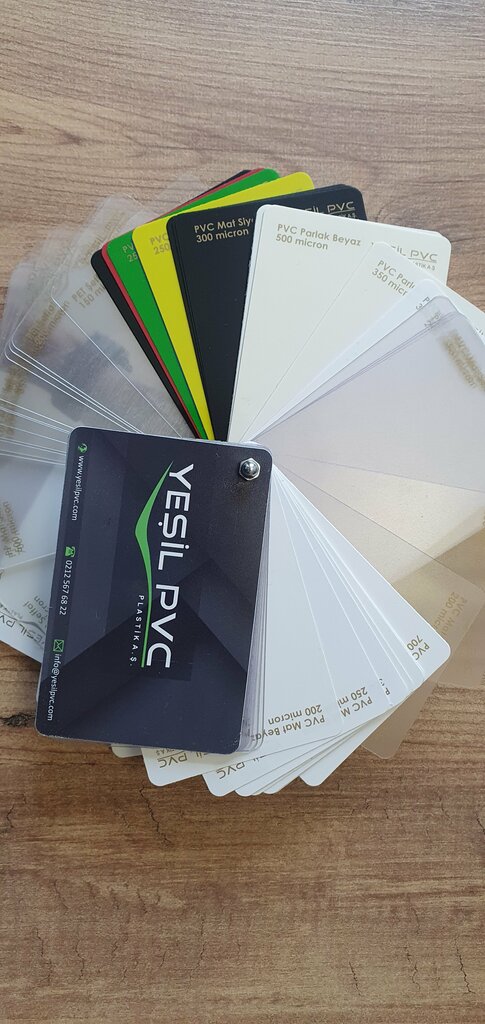 Toptan satış mağazaları Yeşil pvc plastik, İstanbul, foto