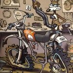 Два колеса (Виноградная улица No:7Д), motosiklet tamiri  Aluşta'dan