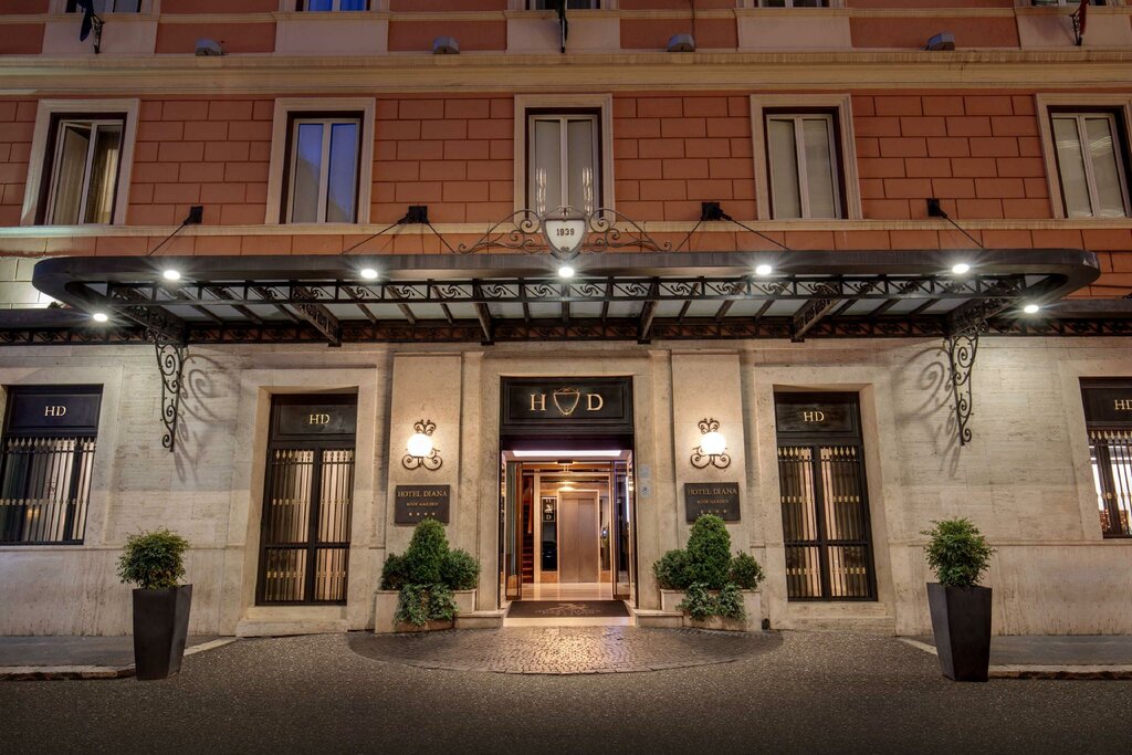 Otel Hotel Diana Roof Garden, Roma, foto
