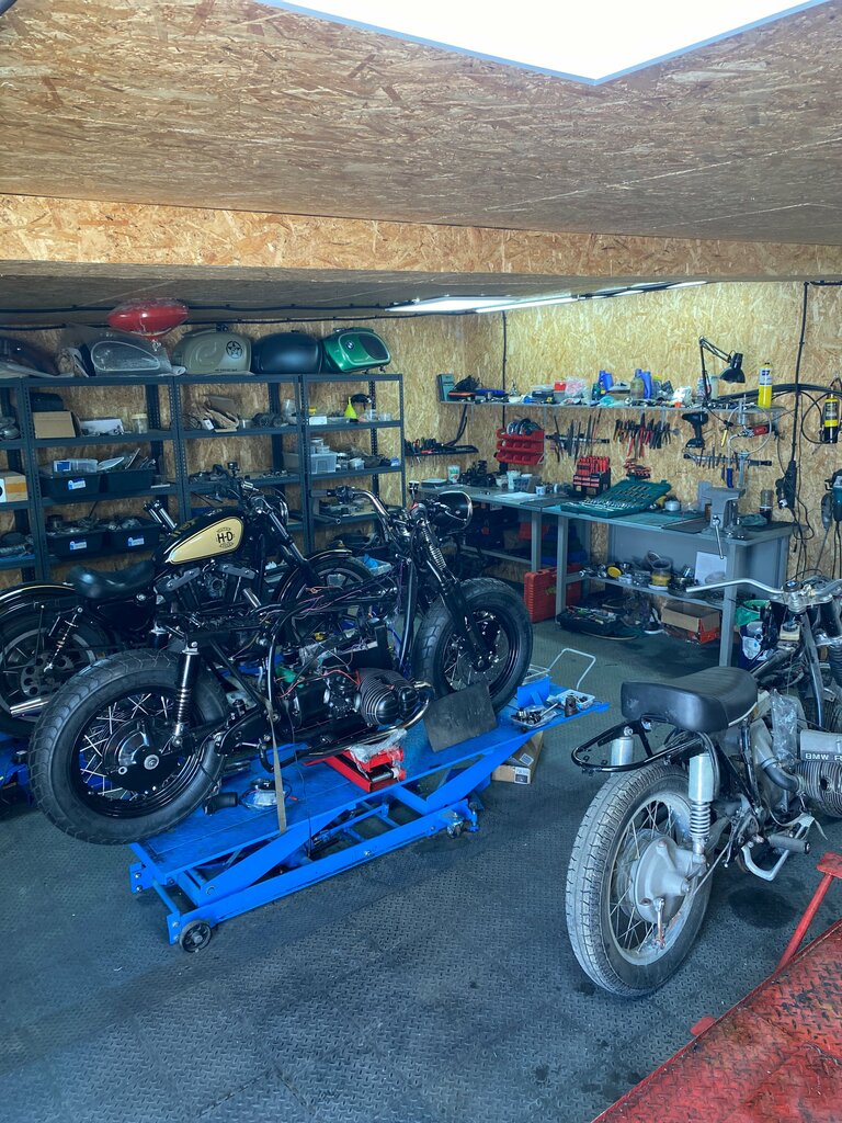 Motosiklet tamiri Furia Custom, Moskova, foto