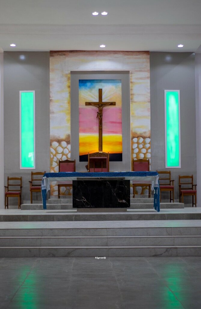 Katolik kiliseleri Église Saint François D'assise Keur Massar, Dakar, foto