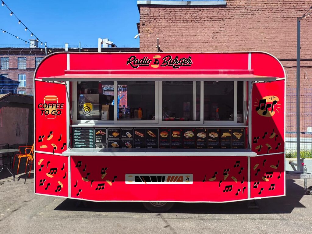 Fast food Radio Burger, Saint‑Petersburg, foto