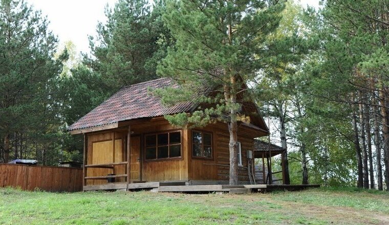 Resort oteller, tesisler UtkulRF, Altayski krayı, foto