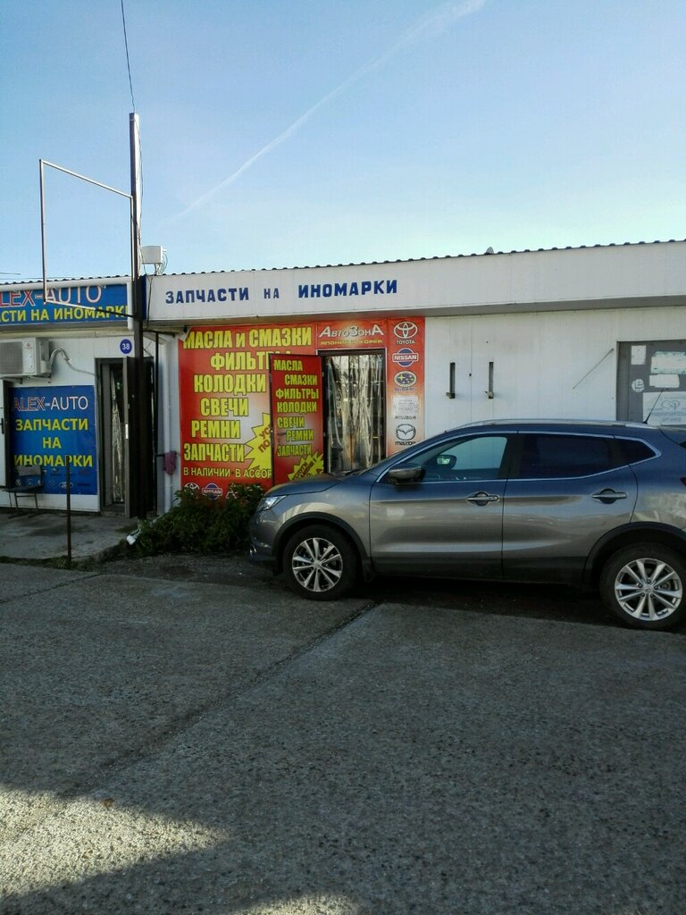 Otomobil yedek parçaları Vsyo dlya kolyos, Soçi, foto