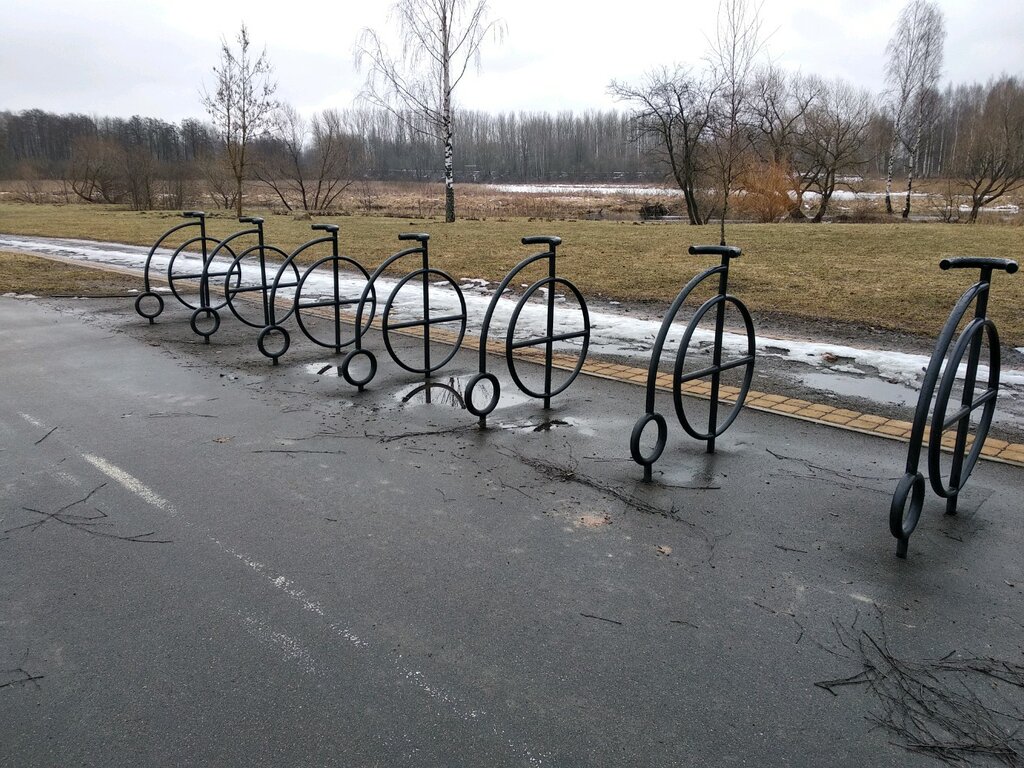 Bisiklet park yerleri Bicycle parking, Minsk, foto