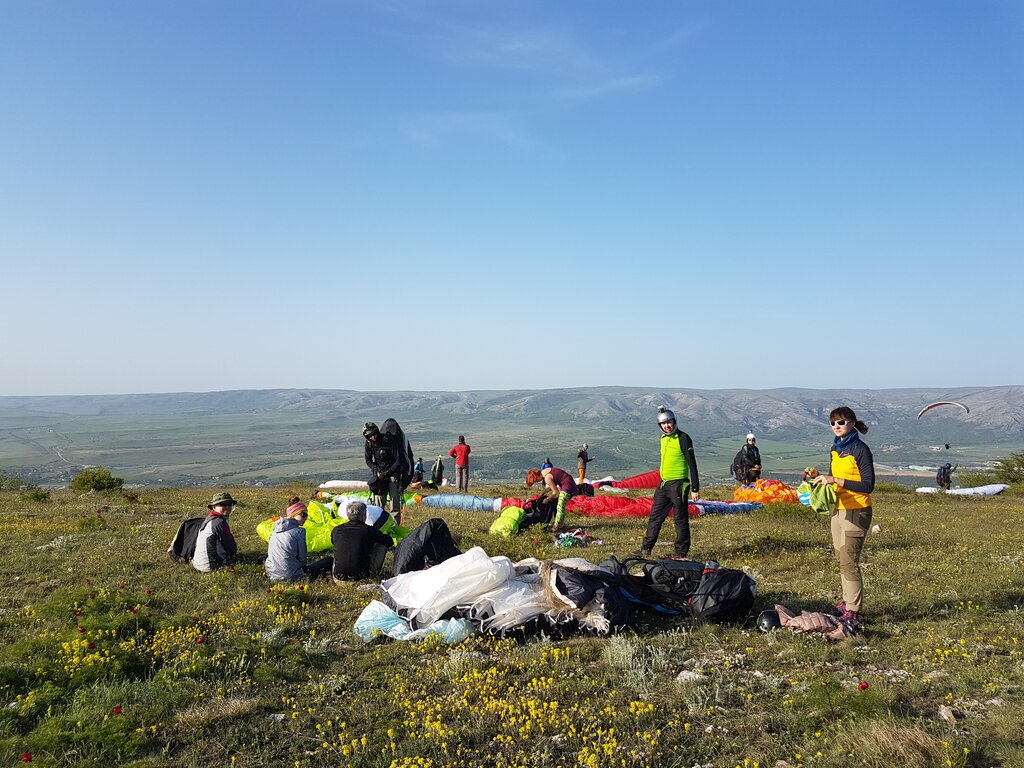 Uçuş kulüpleri Paragliding in Crimea Tas-Tao, Kırım Cumhuriyeti, foto