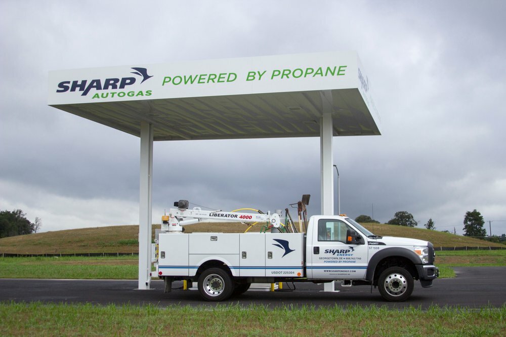 Gaz ekipmanları Sharp Energy, Pennsylvania, foto