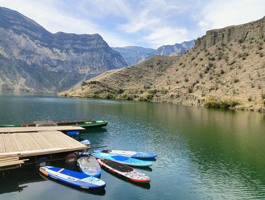 Kamp alanları Тихая гавань, Dağıstan, foto