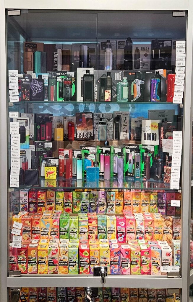 Elektronik sigara satış noktaları Vapeshopp, Soçi, foto