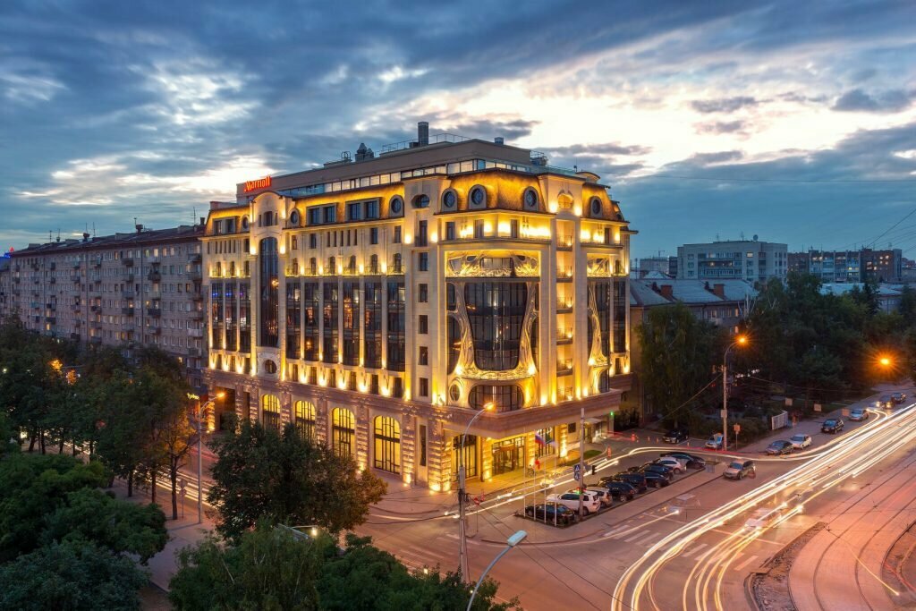 LED sistemleri Space Lumen, Moskova, foto