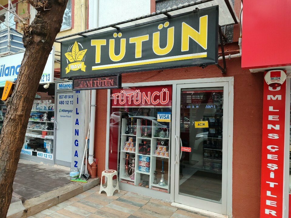 Tütün, sigara mağazaları Mavi Tütün, Ankara, foto