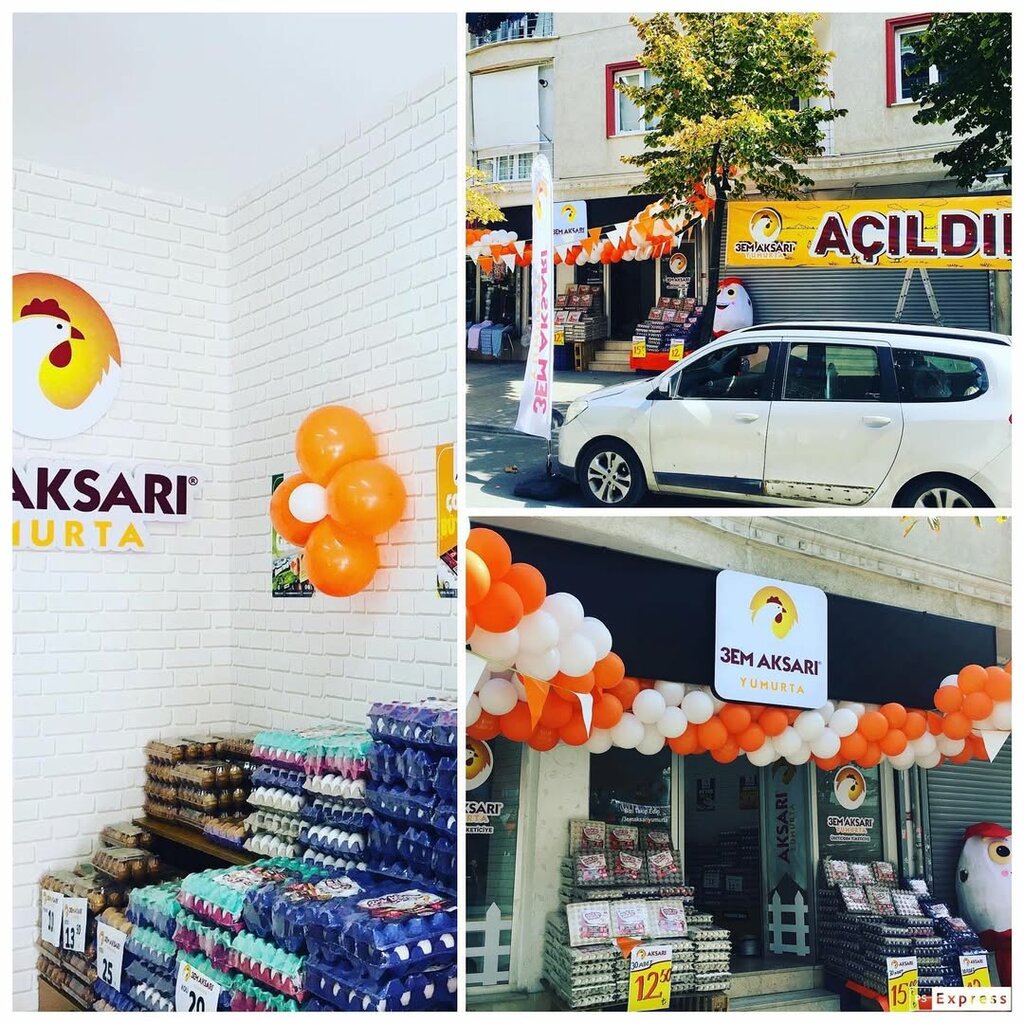 Gıda üreticileri Aksarı Yumurta, İstanbul, foto