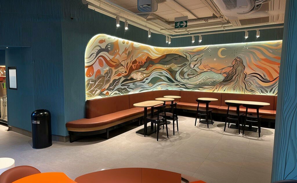 Kahve dükkanları Starbucks, Tarsus, foto