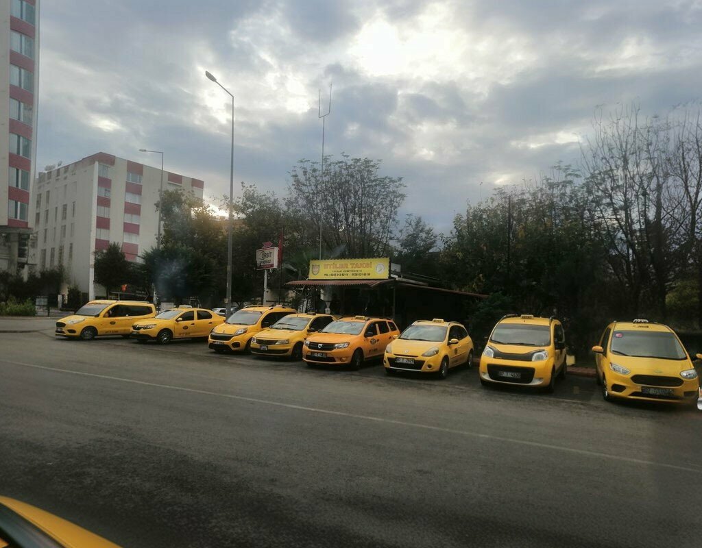 Taksi durağı Etiler Taksi Durağı, Antalya, foto