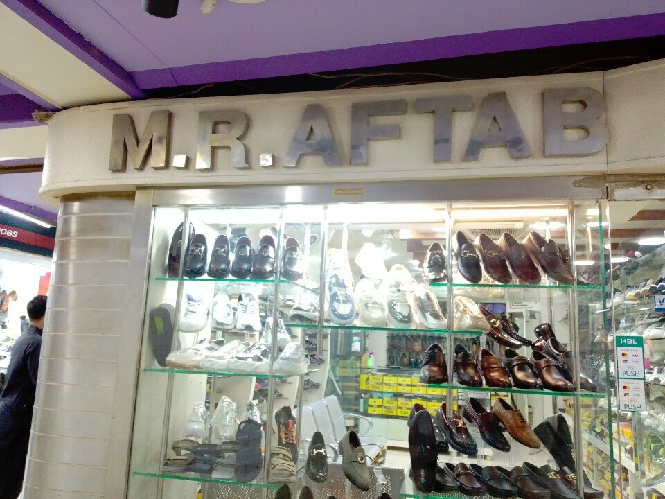 Ayakkabı mağazaları M. R. aftab, Karaçi, foto