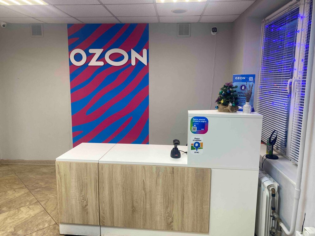 Teslimat noktası Ozon, Moskova, foto