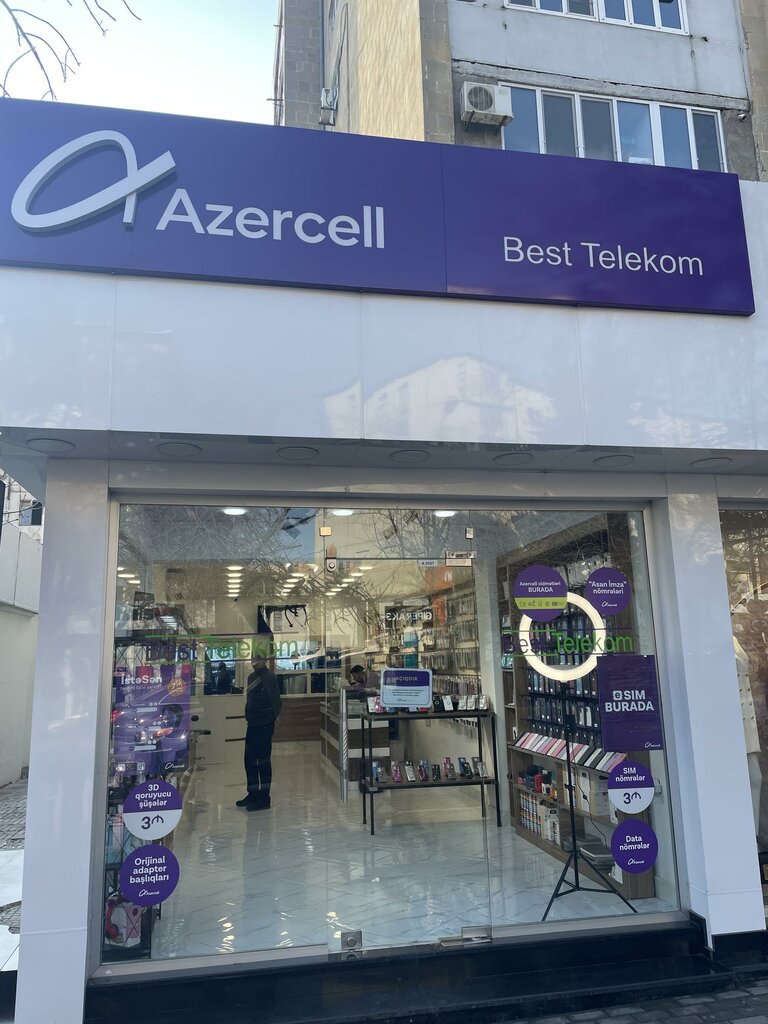 Telekomünikasyon firmaları Azercell, Bakü, foto