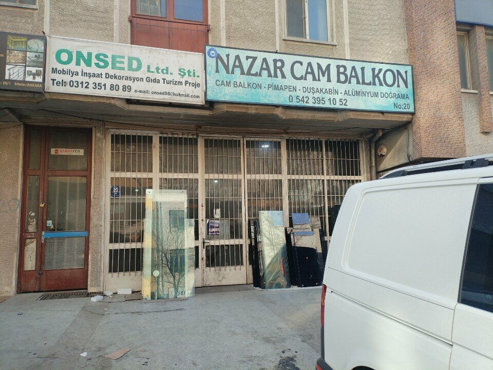 Cam atölye Nazar Cam Balkon, Ankara, foto
