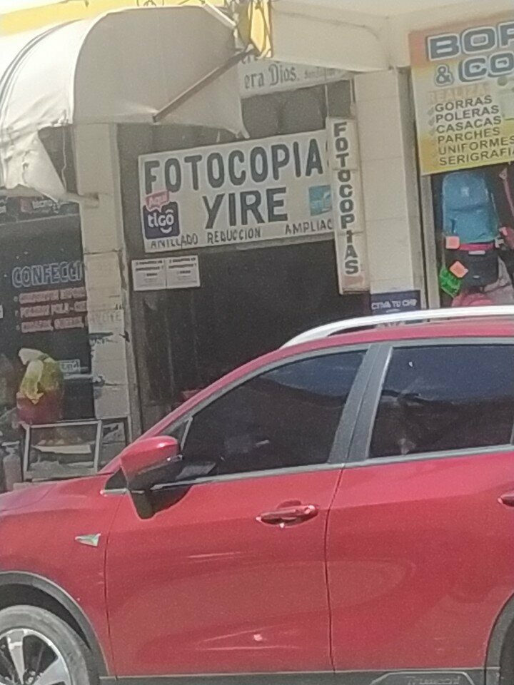 Fotokopi dükkanları Yire, Santa‑Krus, foto