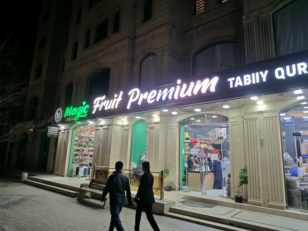 Pasta, şekerleme ve tatlı Magic fruite, Buhara, foto