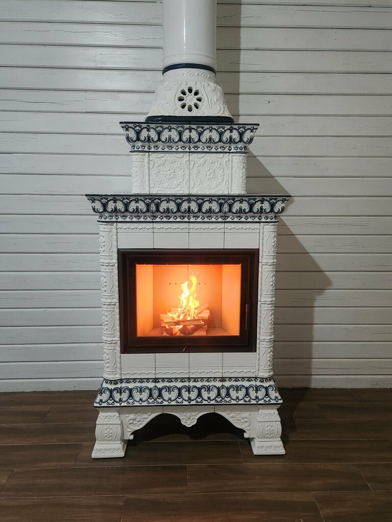 Soba, şömine KimrPech, Kimry, foto