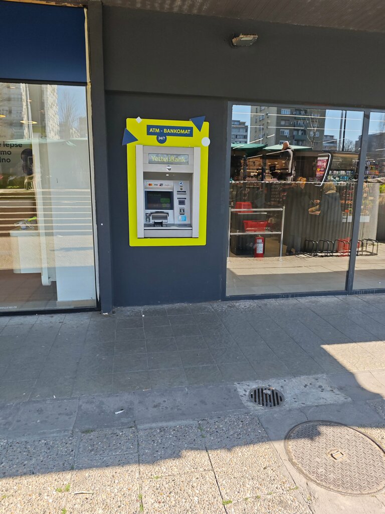 ATM'ler Банка Поштанска Штедионица, Belgrad, foto