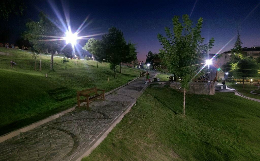 Kültür ve eğlence parkları Eras Camii Bahçesi, Kayseri, foto