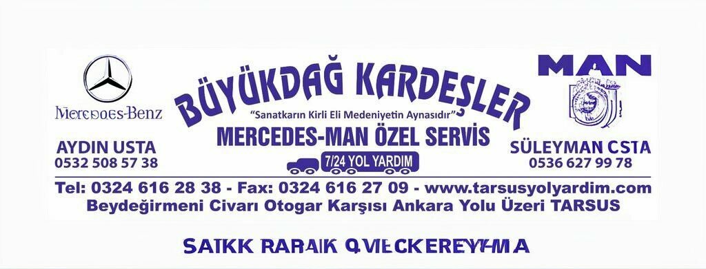 Kamyon ve ağır vasıta satış ve servis firmaları Özel Mercedes-Benz Servisi - Aydın Usta, Tarsus, foto