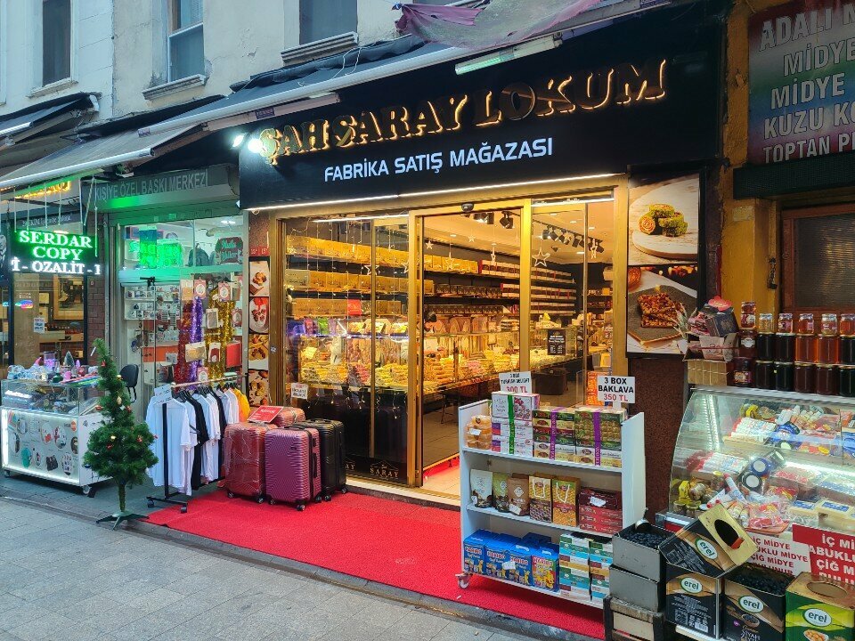 Kafe Şah Saray Lokum, İstanbul, foto