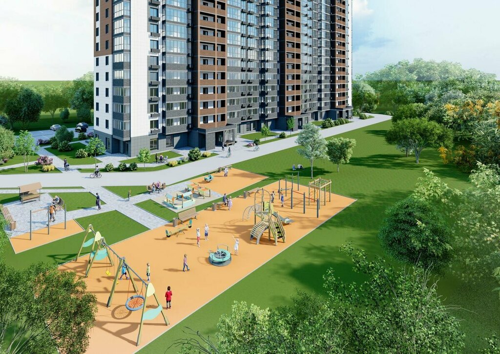 Konut blokları Петровский парк, Volgograd, foto