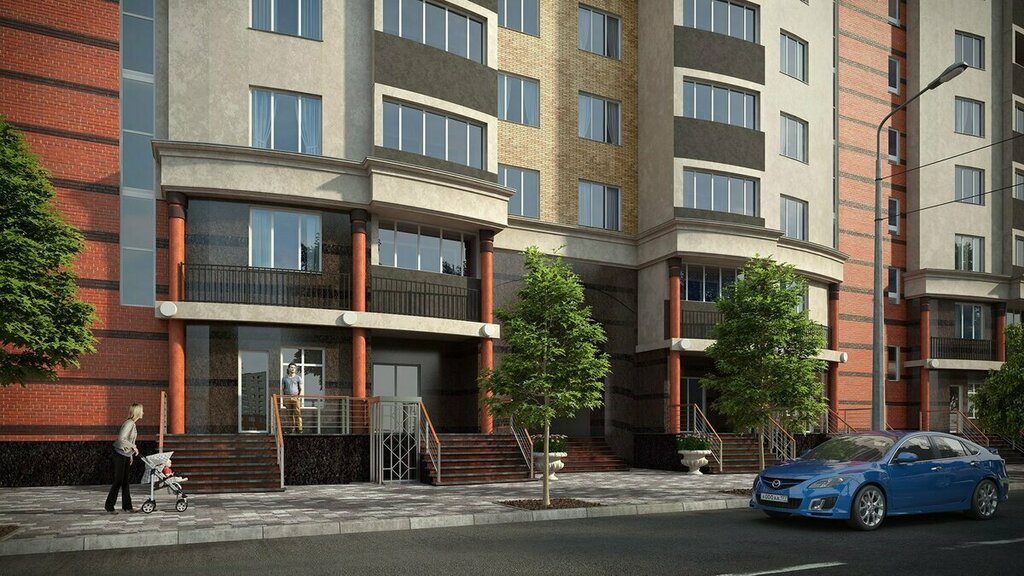 Konut blokları На Чижевского, Kaluga, foto