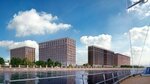 Docklands. Club (Makarova Embankment No:58с2), konut blokları  Saint‑Petersburg'dan