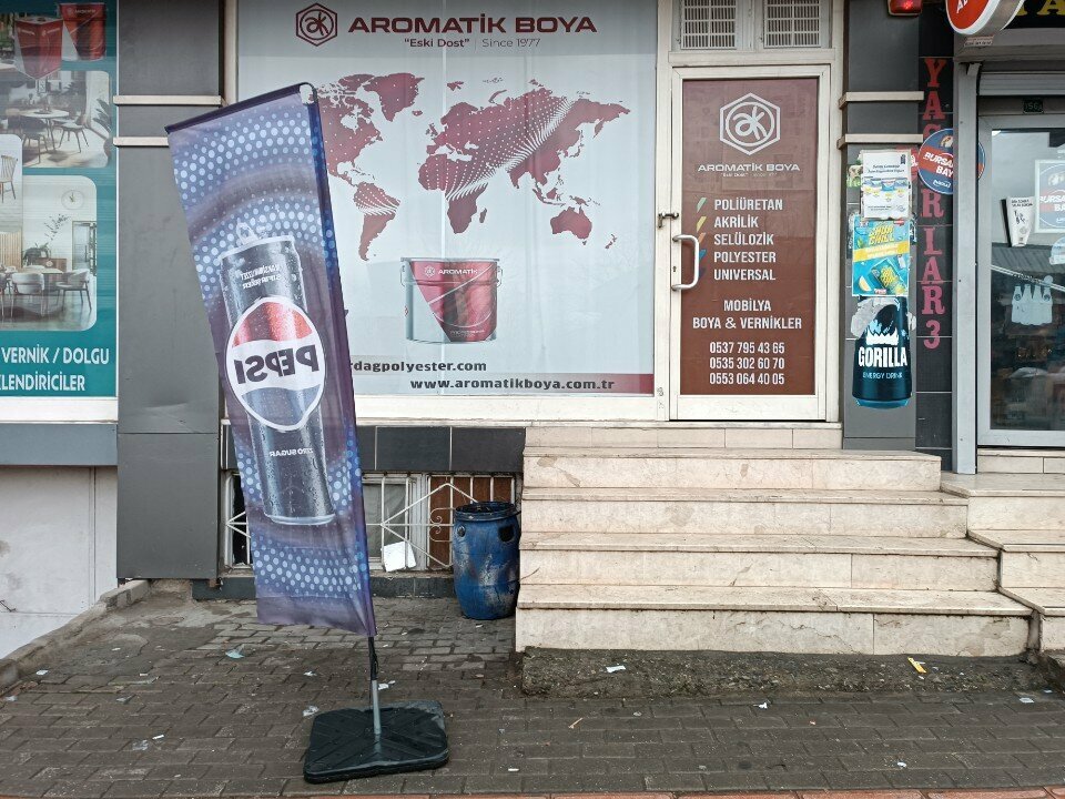 Boya ekipmanları Akd Boya Aromatik Boya Yetkili Bölge Bayii, Bursa, foto