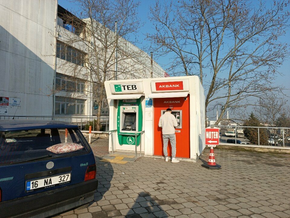 ATM'ler Akbank ATM, Bursa, foto