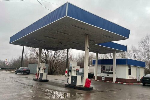 Benzin istasyonu Lukojl, Navaşino, foto