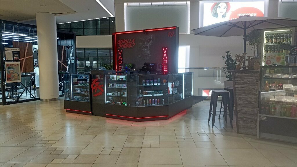 Elektronik sigara satış noktaları Gorilla Smoke, Moskova, foto
