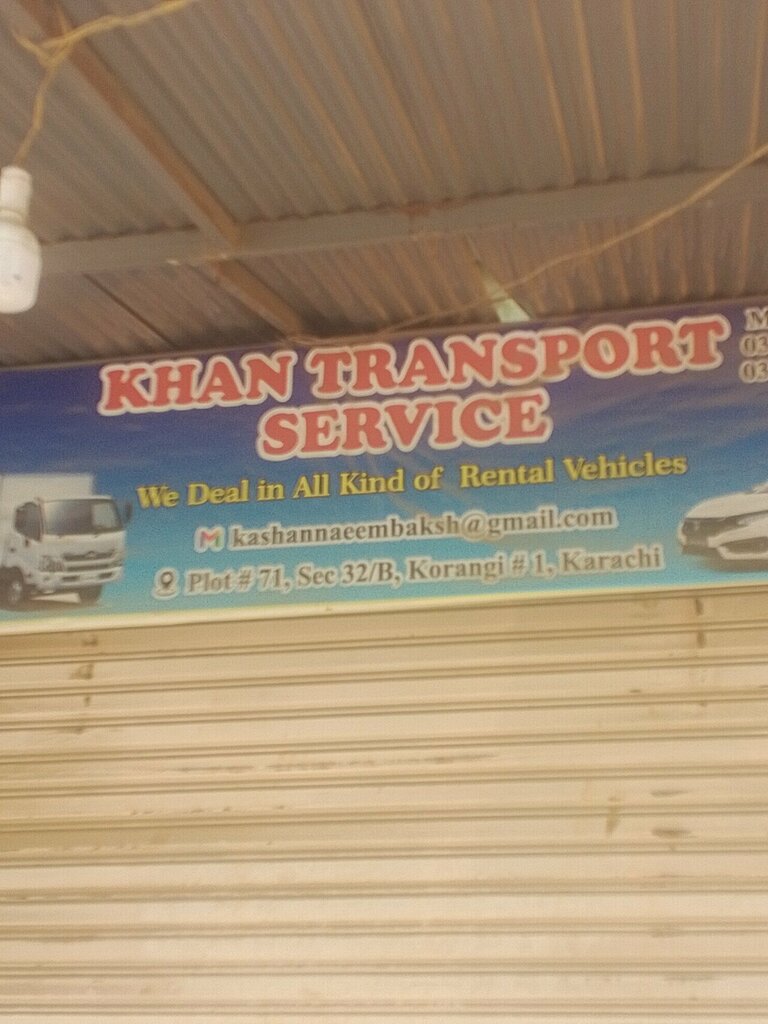 Lojistik firmaları Khan transport service, Karaçi, foto