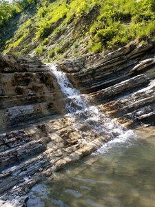 Waterfall (Krasnodar Territory, Novorossiysk, Vodopadnaya ulitsa), şelale  Novorossiysk'ten