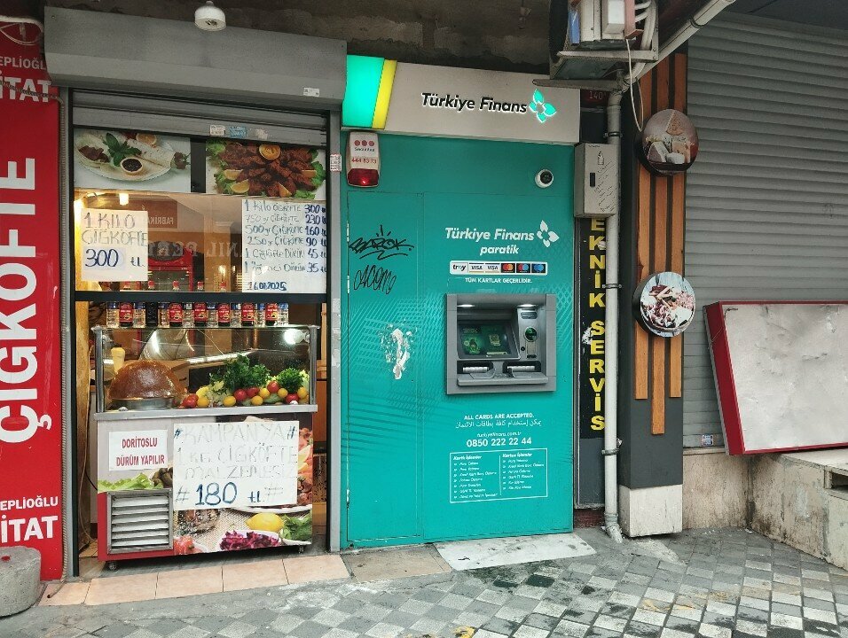 ATM'ler Türkiye Finans, İstanbul, foto