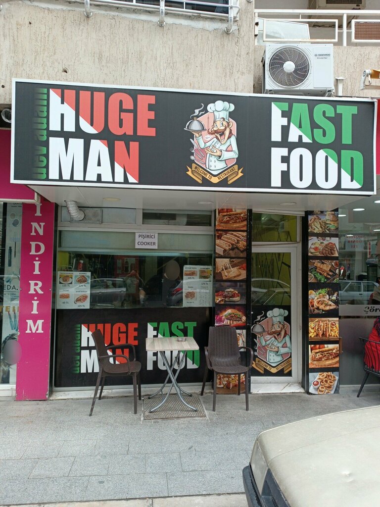 Fast food Dev Adam Huge Man, İzmir, foto