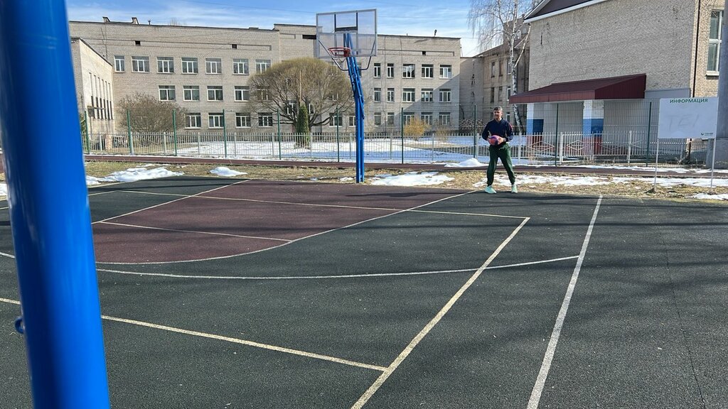 Spor alanı Баскетбольная площадка, Liubertsy, foto