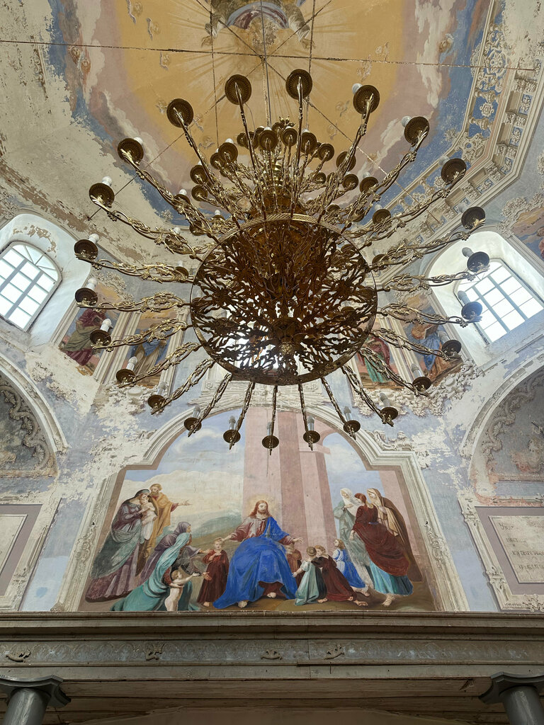 Ortodoks kiliseleri Tserkov Preobrazheniya Gospodnya na pogoste Spasskom, chto na Nizu, Tverskaya oblastı, foto