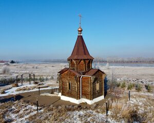 Православный храм (Traktovaya ulitsa No:38, selo Levoberezhnoye), ortodoks kiliseleri  Krasnoyarski krayından