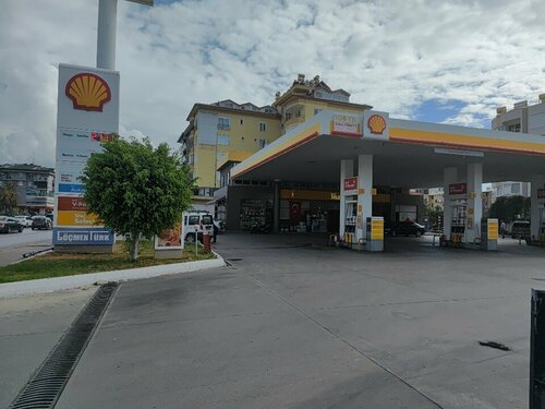 Benzin istasyonu Shell & Turcas Petrol, Alanya, foto