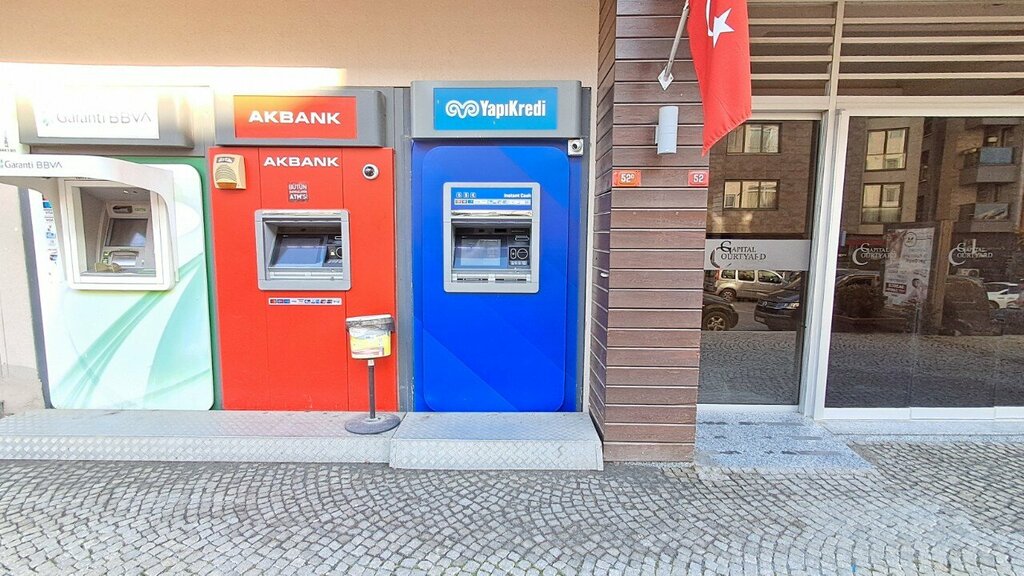 ATM'ler Yapıkredi ATM, İstanbul, foto