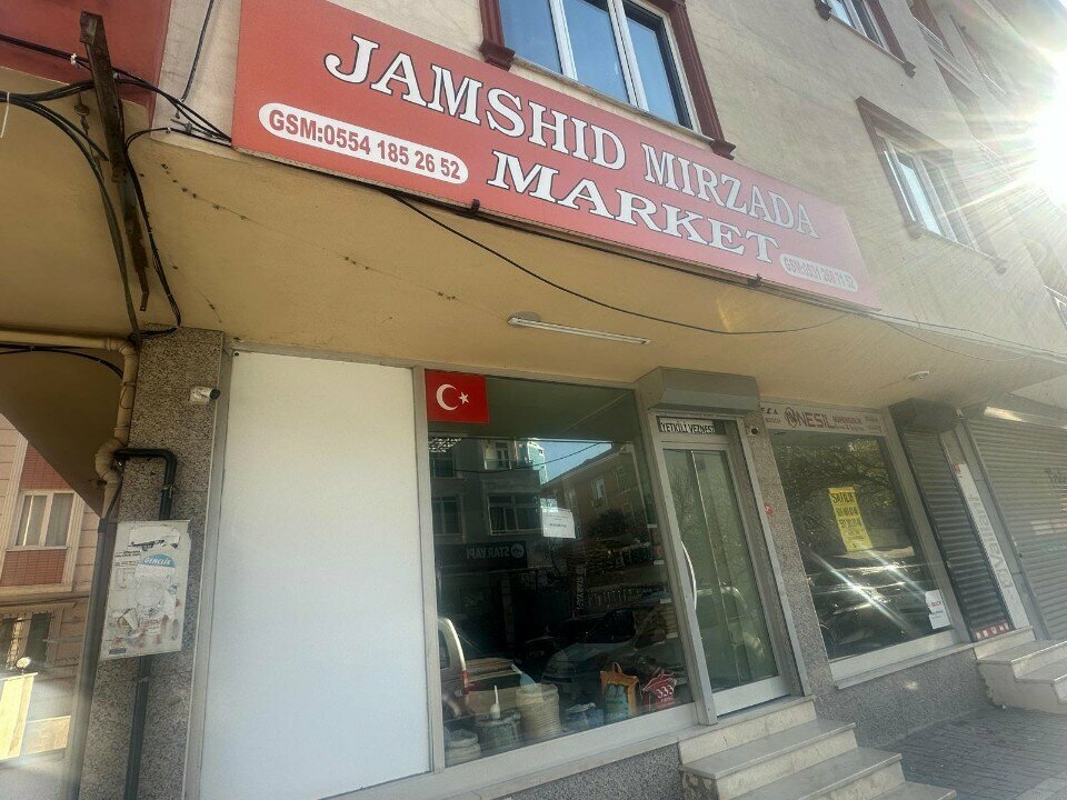 Market Jhamshid mirzada, İstanbul, foto