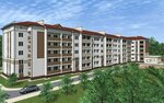 В пер. Менжинского (pereulok Menzhinskogo No:74), konut blokları  Briansk'tan