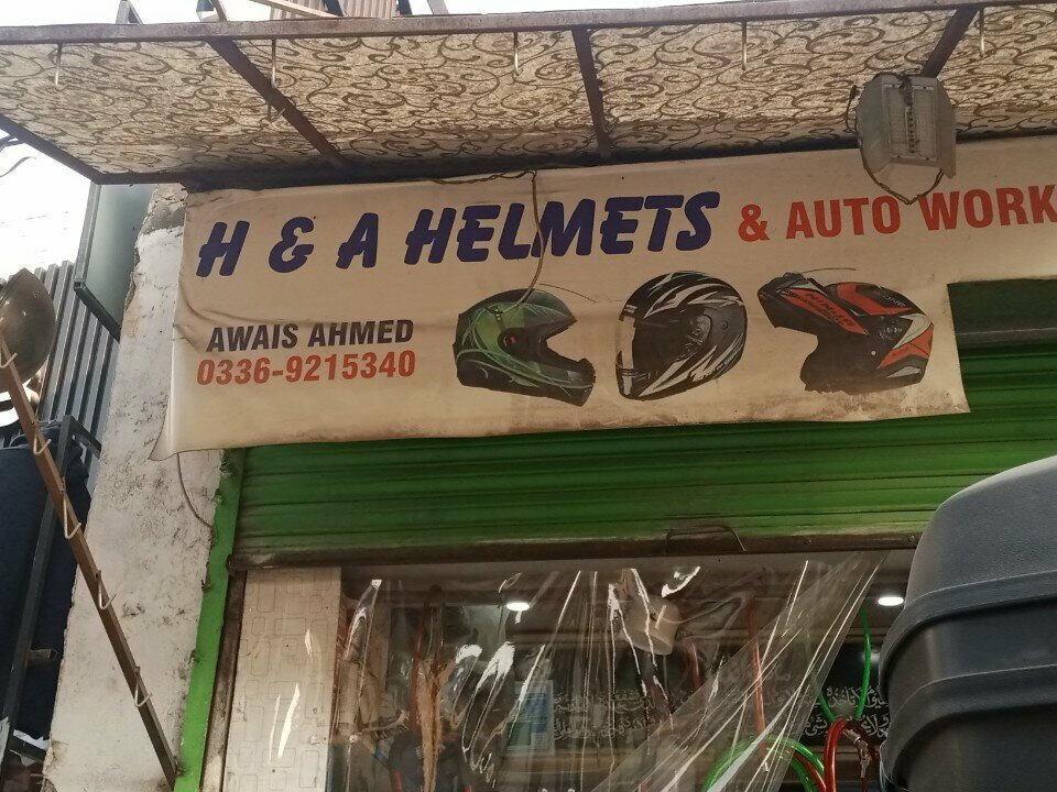 Motosiklet aksesuarları H&a Hamlets, Rawalpindi, foto